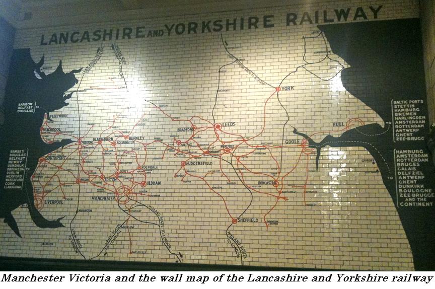 Steam Memories: The Lancashire and Yorkshire railway map