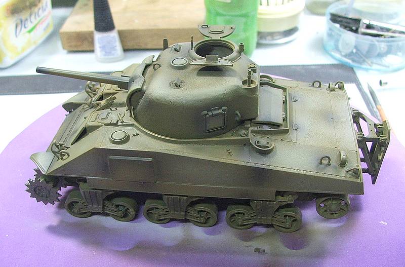 Panzerserra Bunker- Military Scale Models in 1/35 scale: M4 Sherman ...