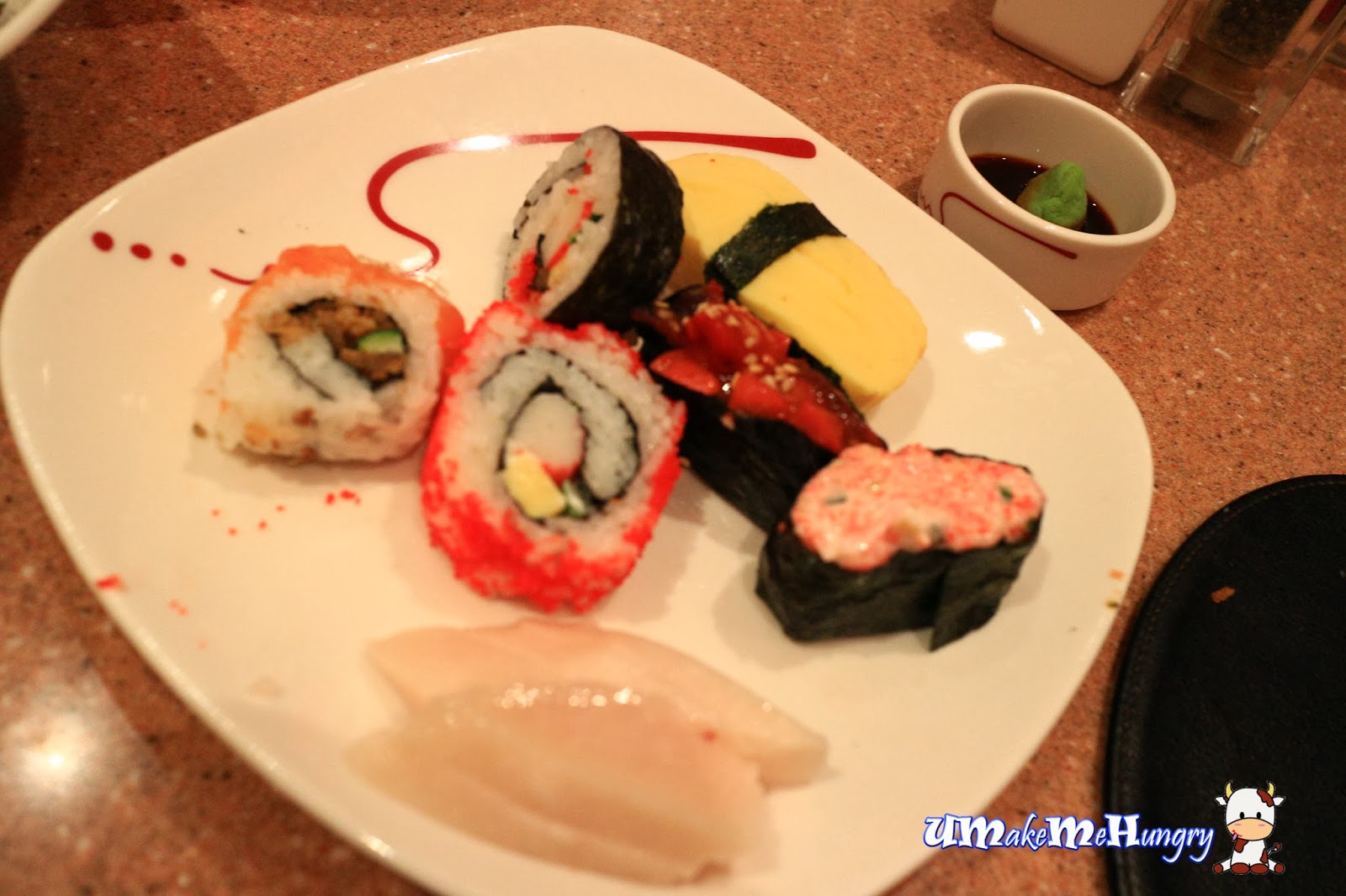 Enjoy the spread of Asian Food over here at their counters. Each dish ...