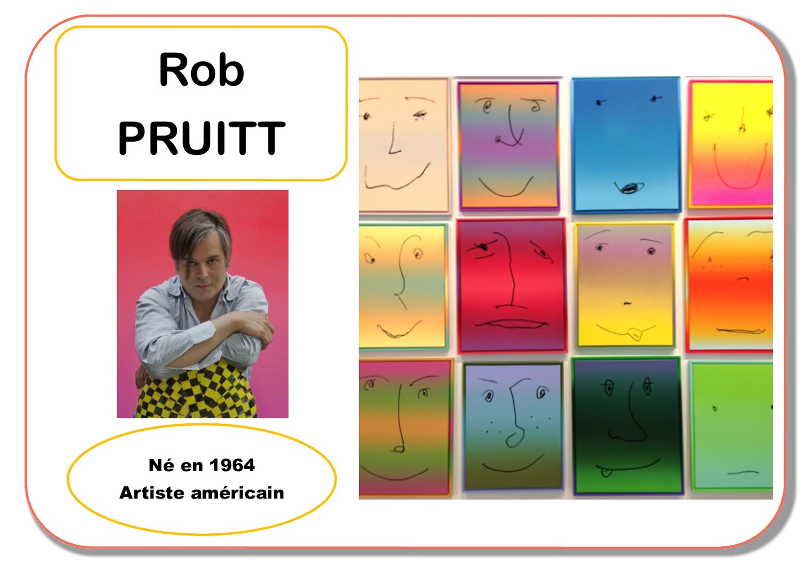 Ma petite maternelle: Rob Pruitt