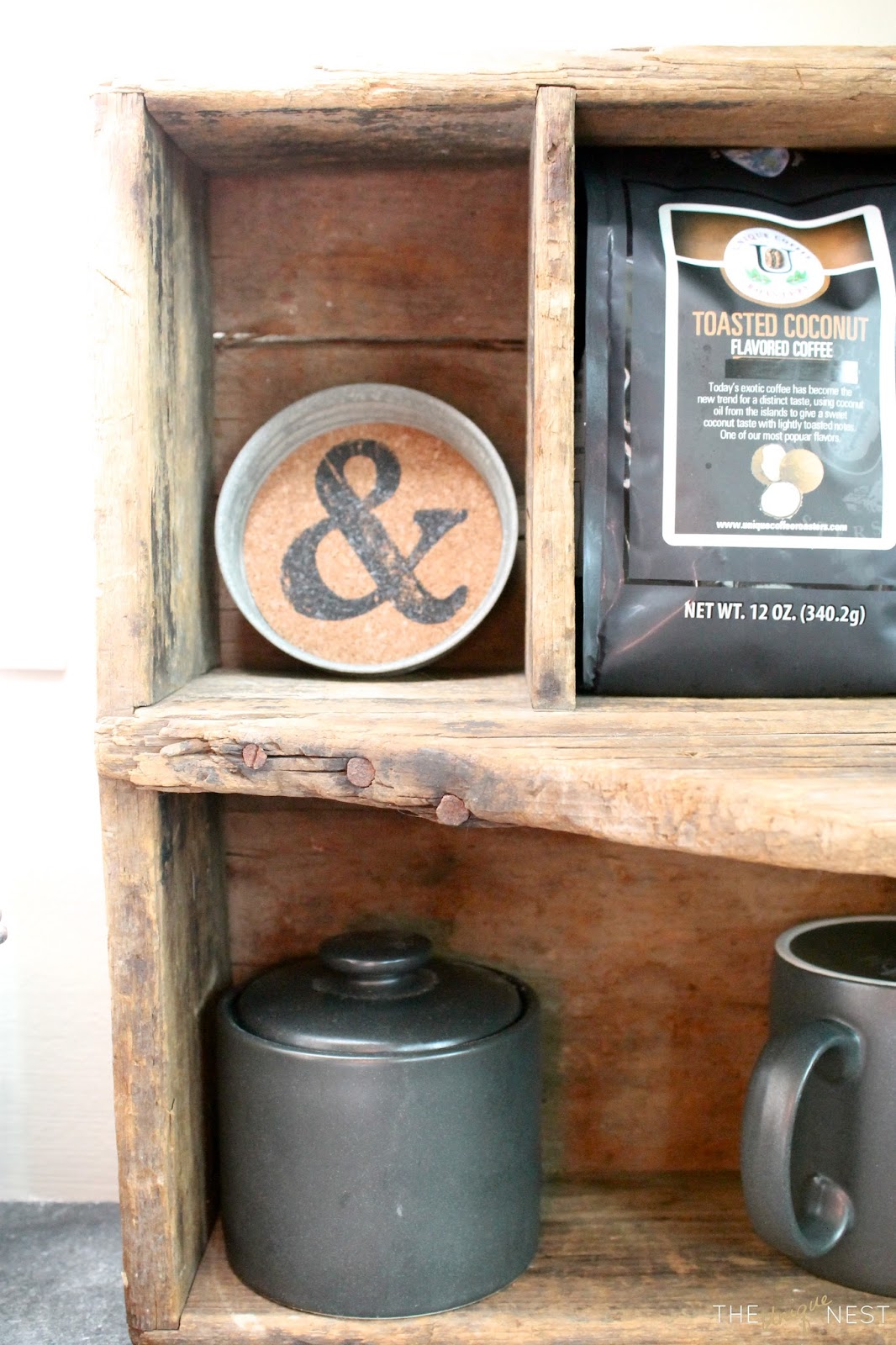 DIY Coffee Station - The Unique Nest