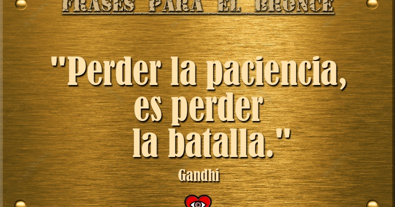 Presente Consciente: de la serie "Frases para el bronce"...