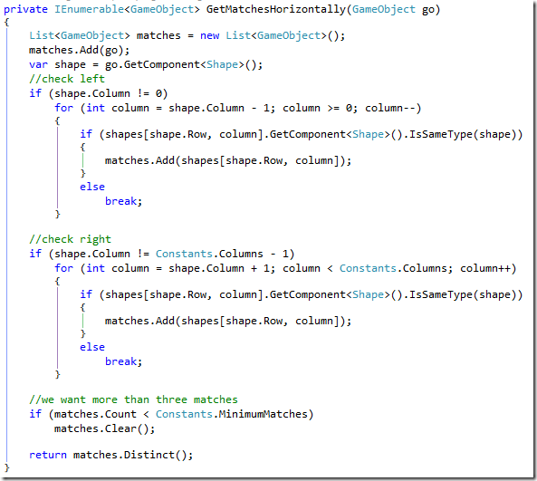 Development of Match 3 Games Unity