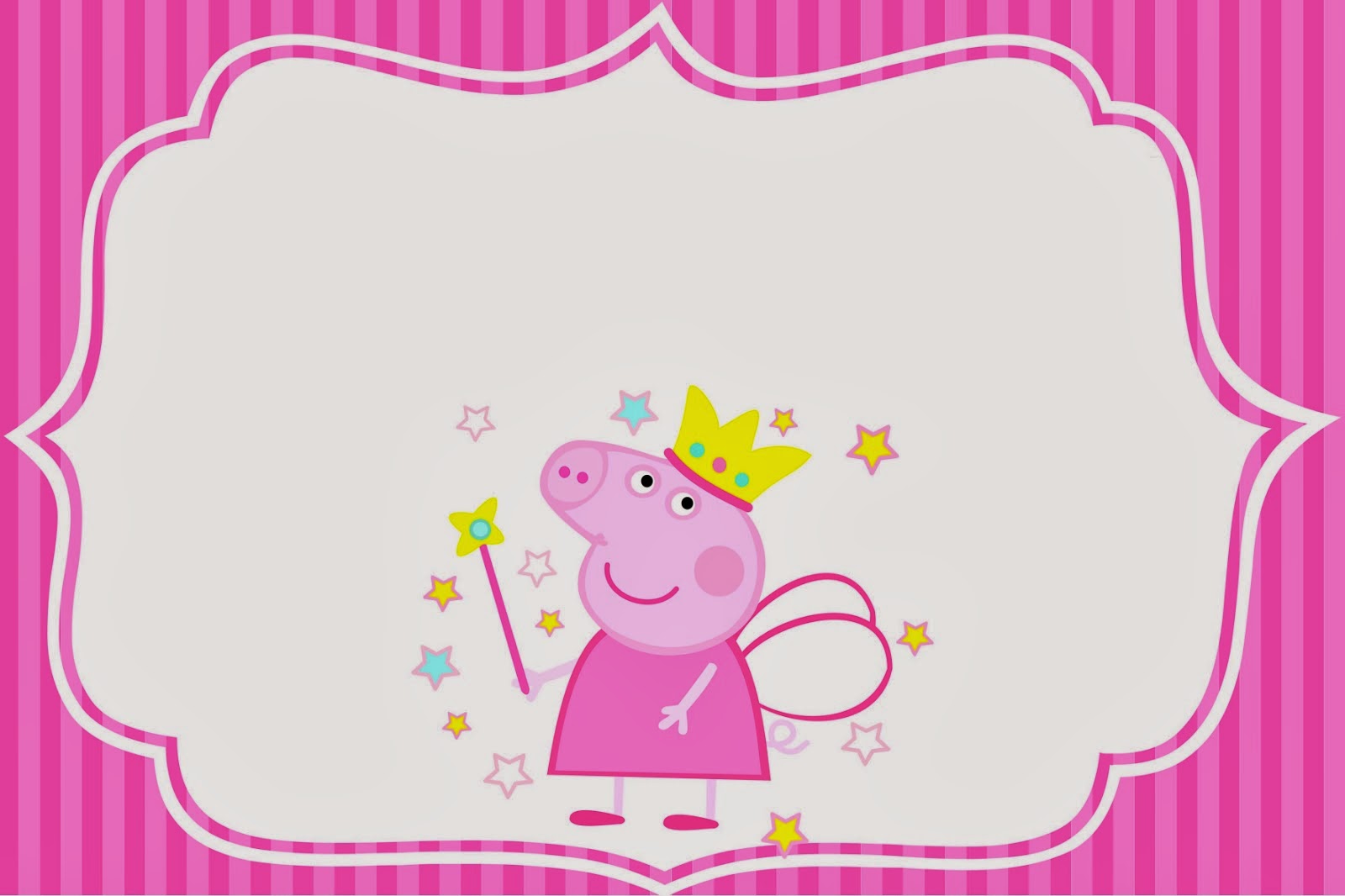 Etiquetas para Candy Bar de Peppa Pig Hada para Imprimir Gratis ...