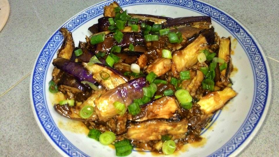 My Cooking Recipe : 鱼香茄子Yu-Hsiang Eggplant