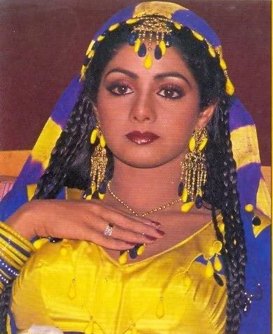 Sridevi: Sridevi and Sunny Deol on the sets of Joshilaay