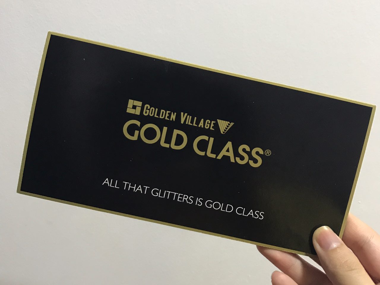 Amanda A.: My First: GV Gold Class Experience