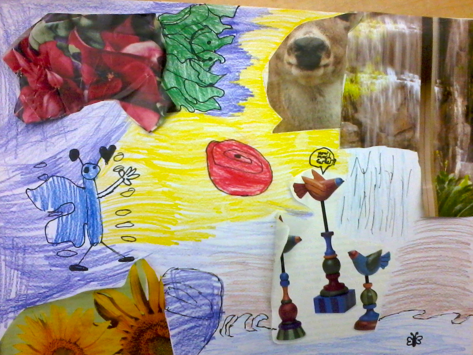 The Talking Walls: Dali Collage Art Project for K-5