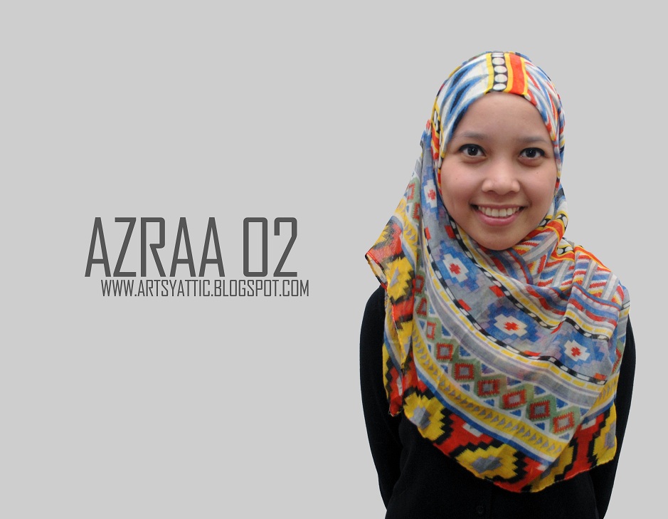 Artsy Attic: Azraa Shawl #3