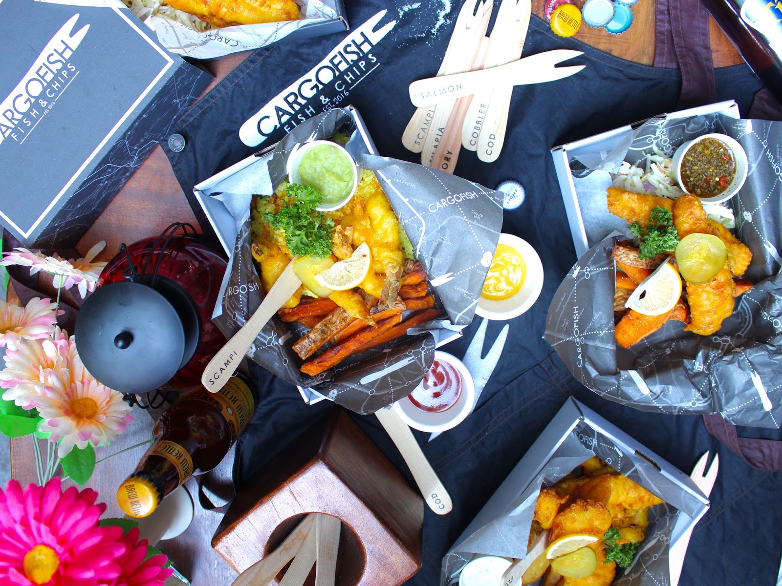 Great Fish and Chips at Cargofish - Gastronomida