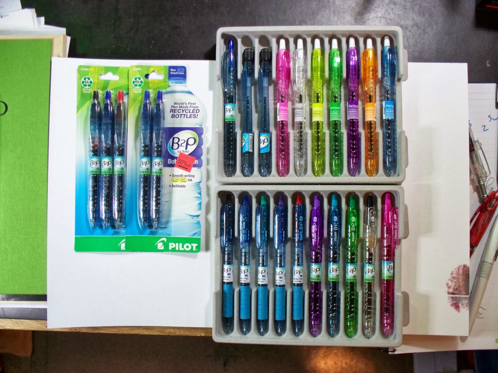 My Supply Room: New Pilot B2P Pens