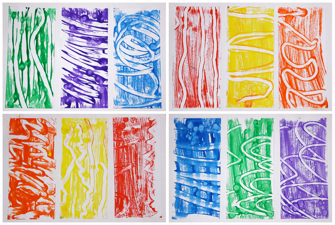 Art With Mr Hall: Finger Paint Printmaking