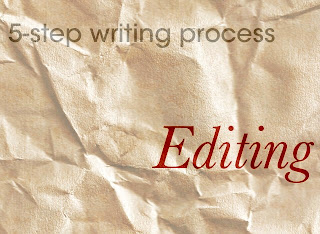 a writer's inspiration: 5-step writing process: editing