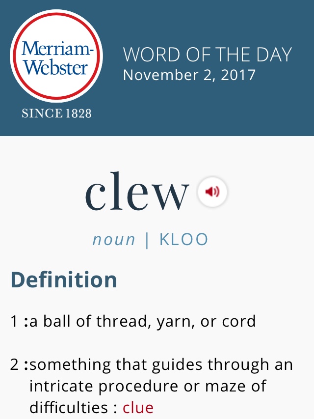 The Shadow: Clews or Clues?