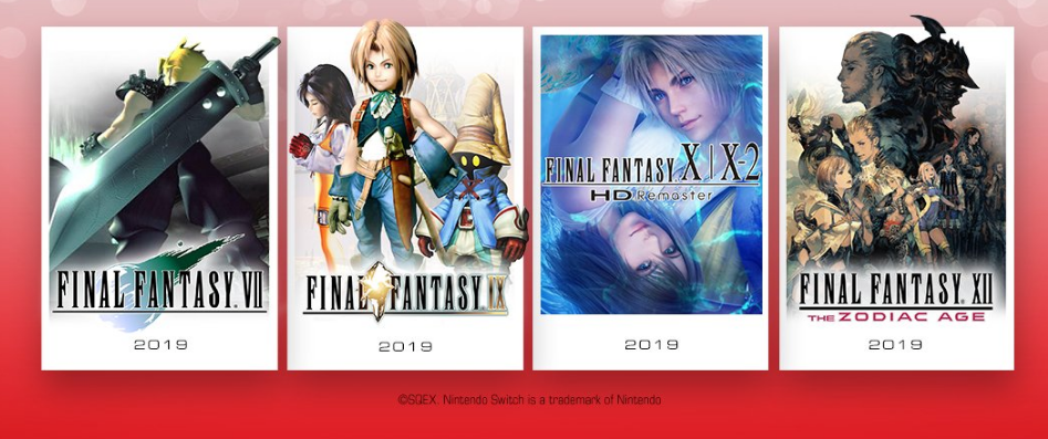 Quatro jogos da série principal de Final Fantasy serão lançados para ...