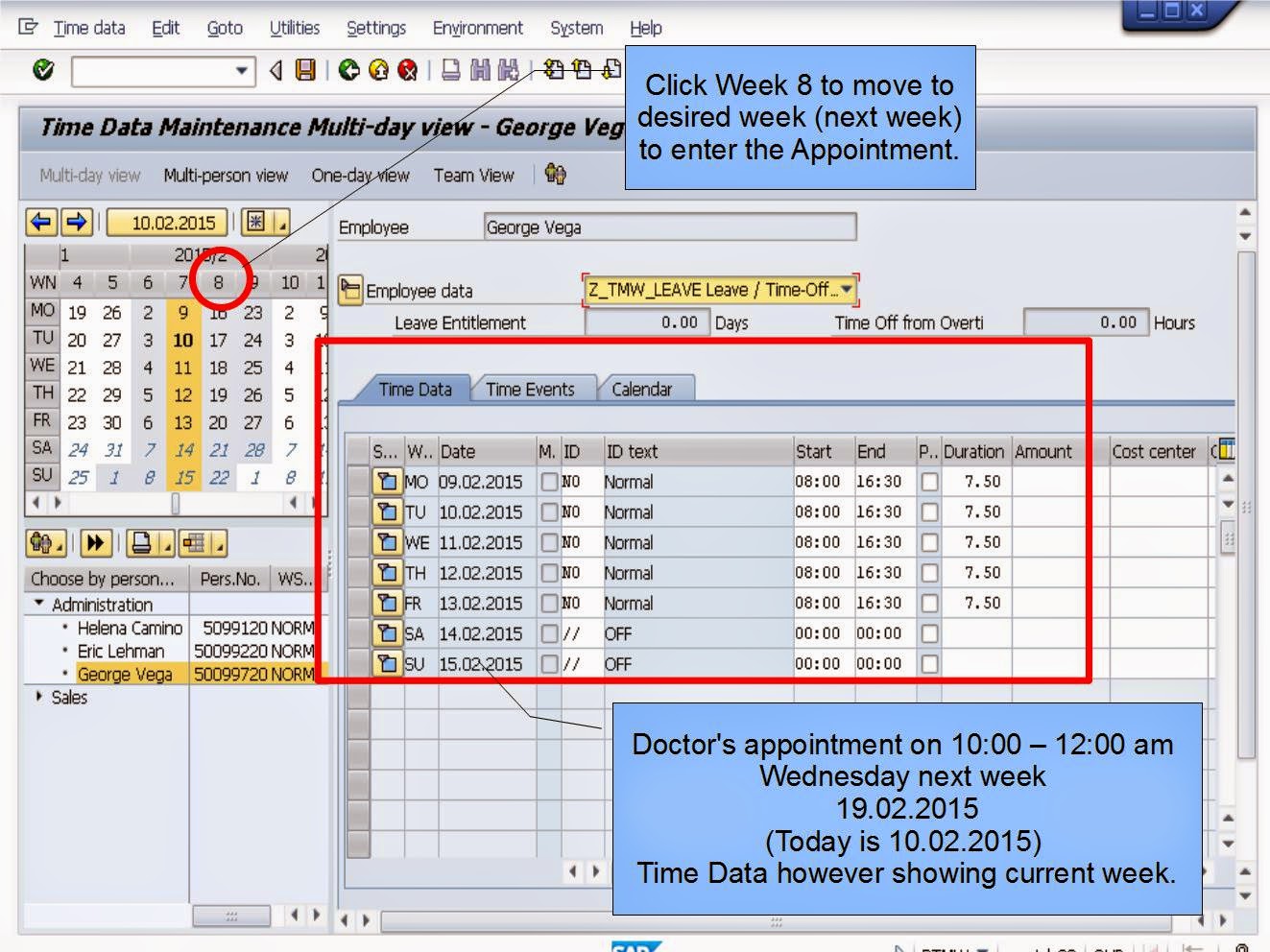 青蛙SAP分享 Froggy's SAP sharing: SAP HCM Time Management : Recording Time ...