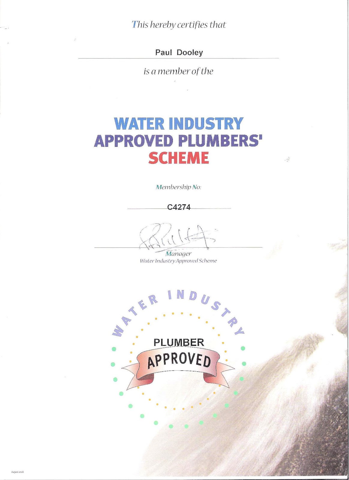 Plannet Plumbing Services Ltd: WIAPS {Water Industry Approved Plumber ...
