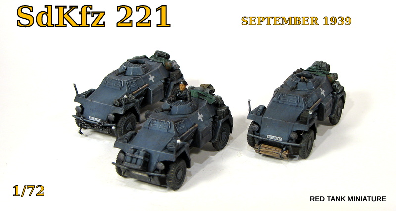 Gulumik Military Models: September 1939 SdKfz 221 1/72
