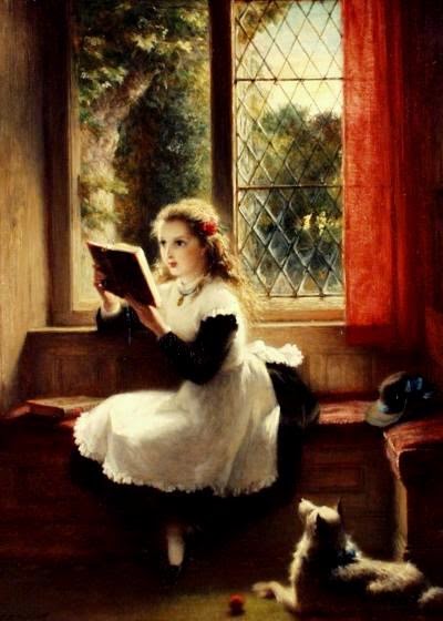 Reading and Art: George Bernard O'Neill