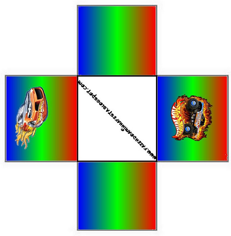 Hot Wheels Party: Free Printable Boxes. - Oh My Fiesta! in english