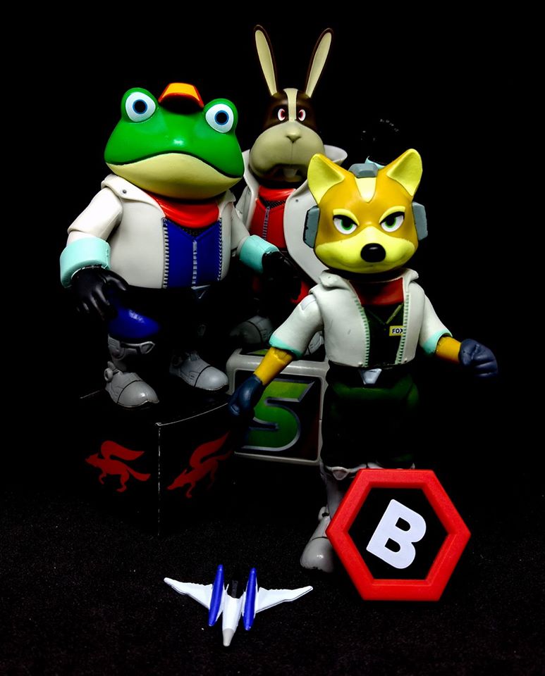 Action Figures Tips: Review Figuras Articuladas Star Fox