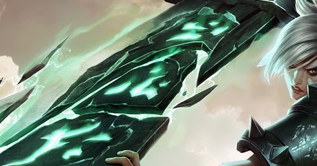League Of Legends Riven Splash Art