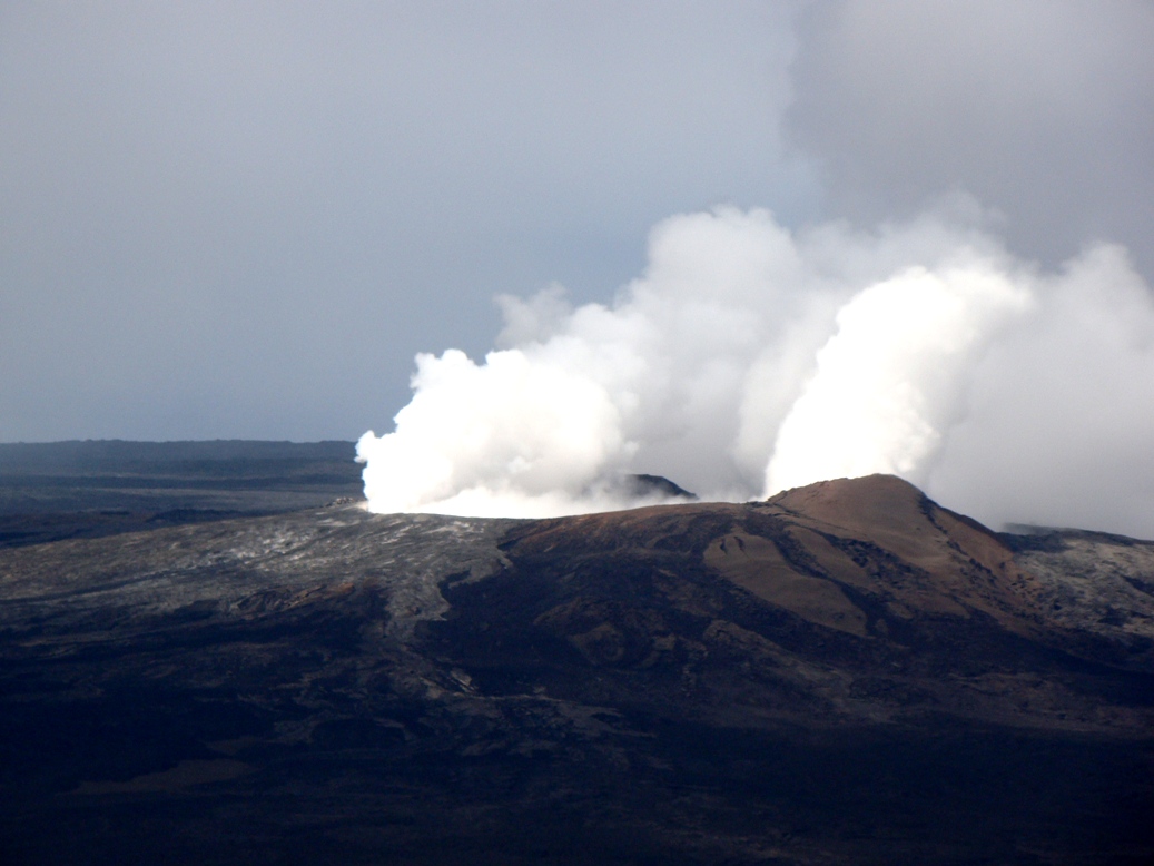 Geotripper: The Hawai'i That Was: Pu'u O'o, the Volcano We Couldn't See