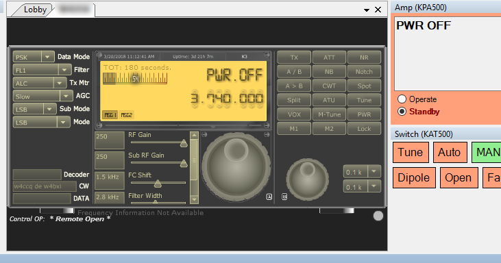 WA5MLF: Customizing arrangement of RCForb windows