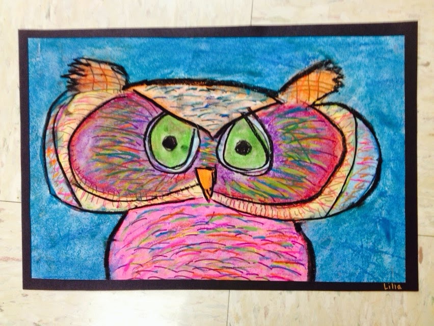 WHAT'S HAPPENING IN THE ART ROOM??: 4th Grade Owls