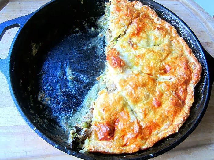 Curried Chicken or Turkey Pie