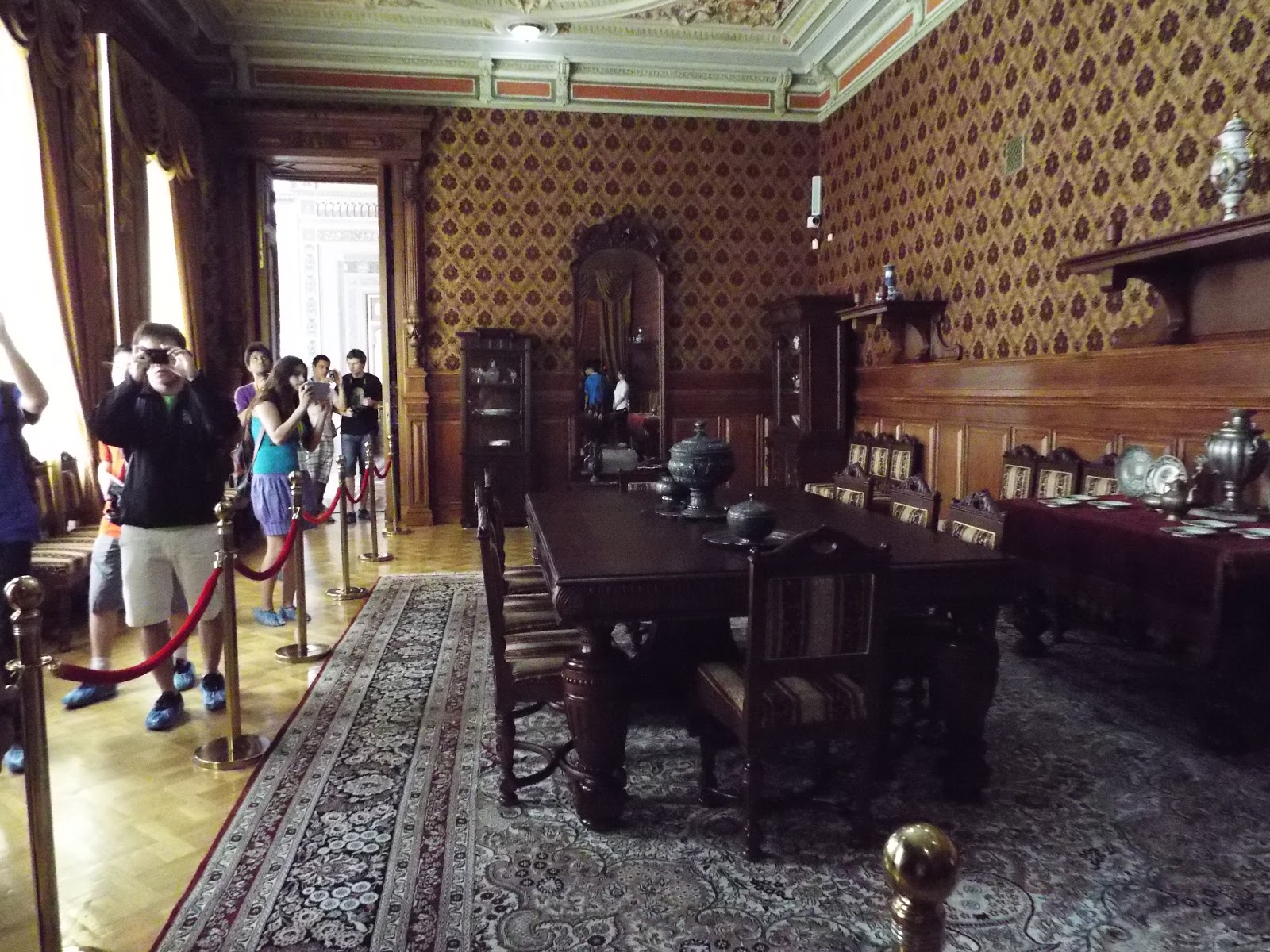 What's up on the olympiads?: Running through a museum