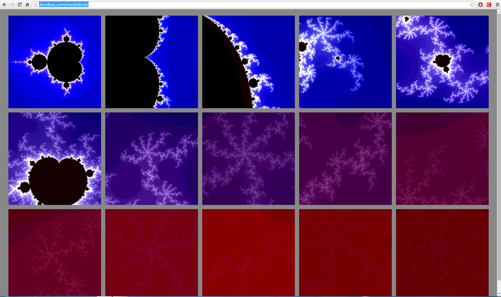 Make Your Own Mandelbrot Pure Web Mandelbrot Explorers