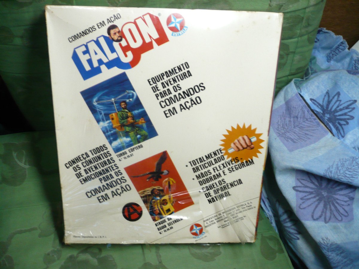 BONECO FALCON DA ESTRELA: COLEÇÃO PESSOAL FALCON ESTRELA