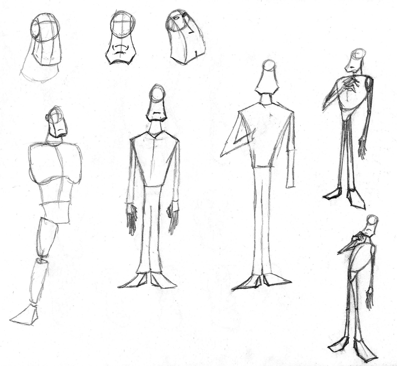 MA Animation (Nicholas Mckay): BUTLER - Character Concepts