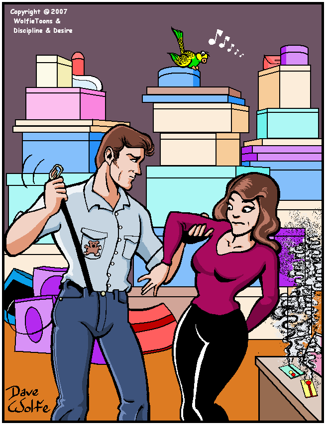 Dave Wolfe who does "WolfieToons!"