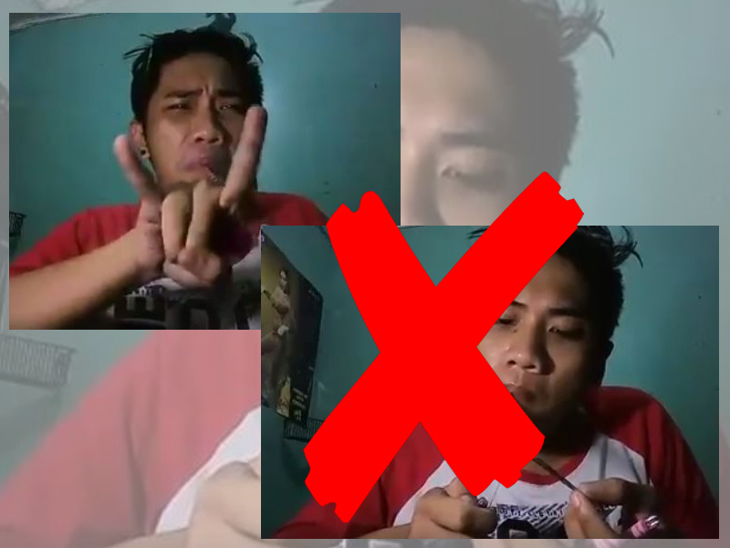 VIDEO : Shabu User Films Himself While Doing Session - FaceCebu | Cebu ...