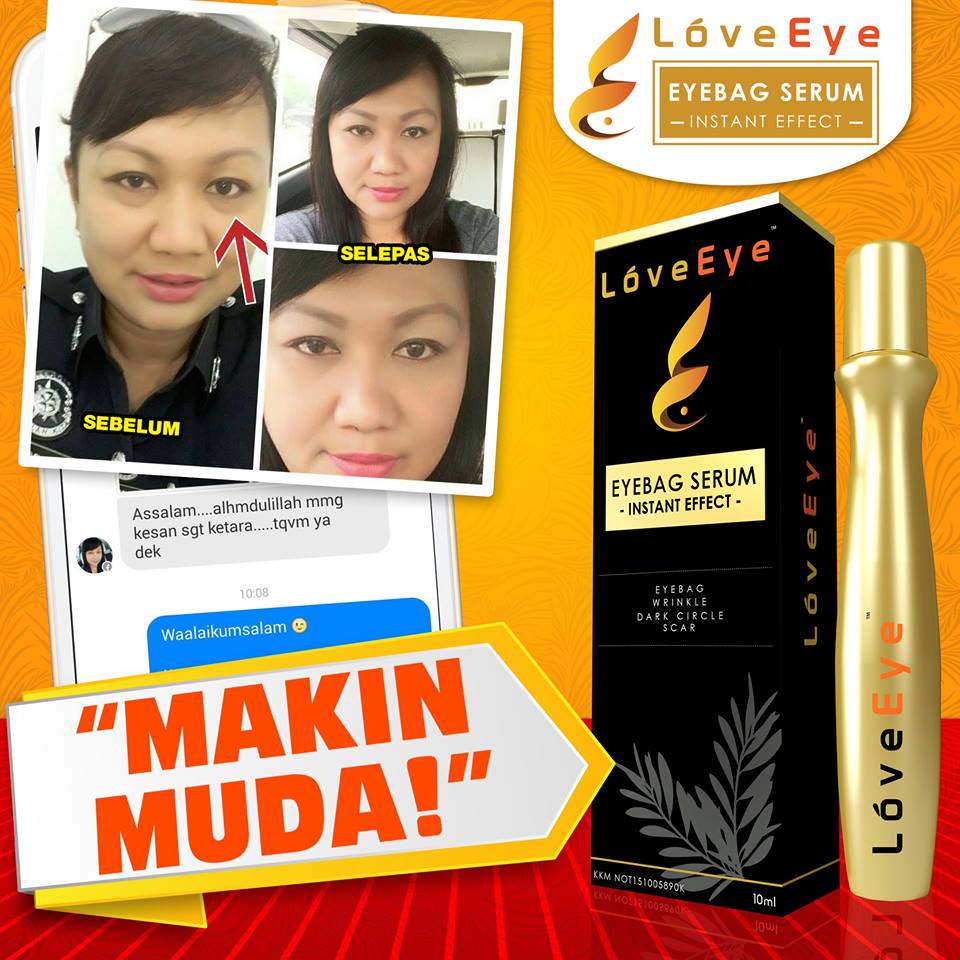 Cik Bebeq Beauty Shop : SERUM PENGHAPUS EYEBAG by LOVE EYE ( DELIVERY ...