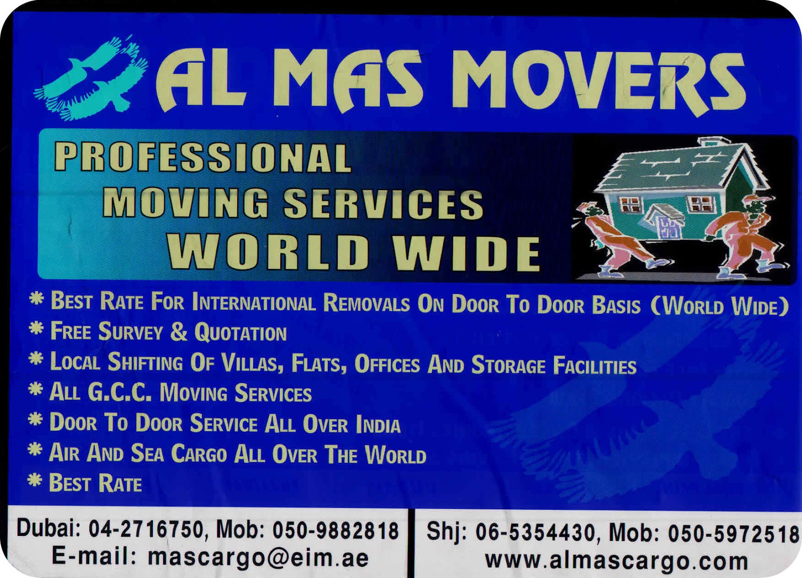 Almas movers