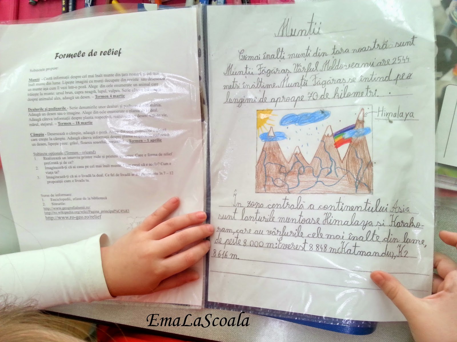 Formele de relief - portofoliu