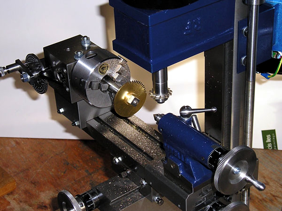 a Hand Made Watch: Watchmakers lathe