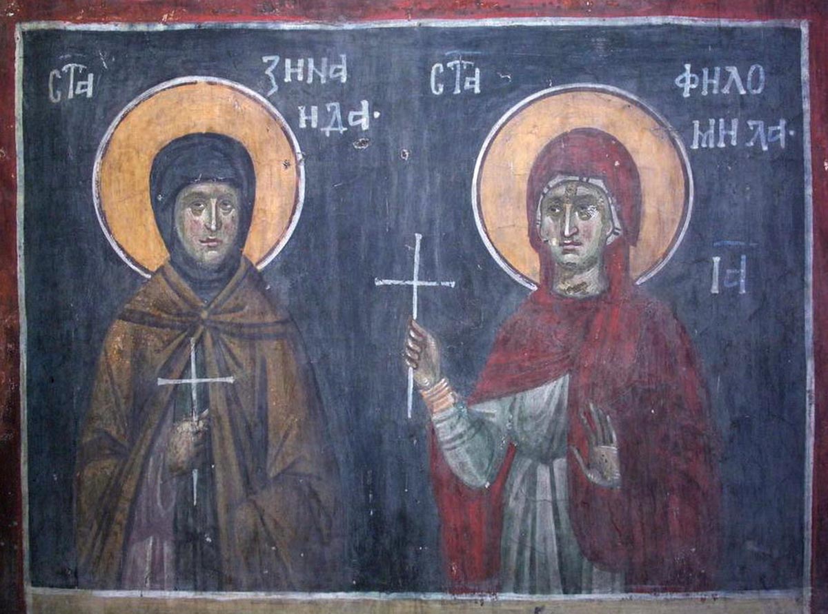 ORTHODOX CHRISTIANITY THEN AND NOW: Holy Martyrs Zenaida and Philonella ...