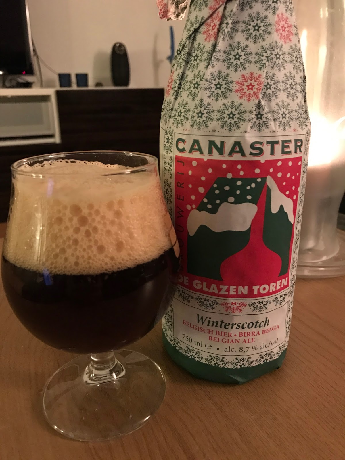 Fajan o Jöns: Glazen Toren Canaster Winterscotch