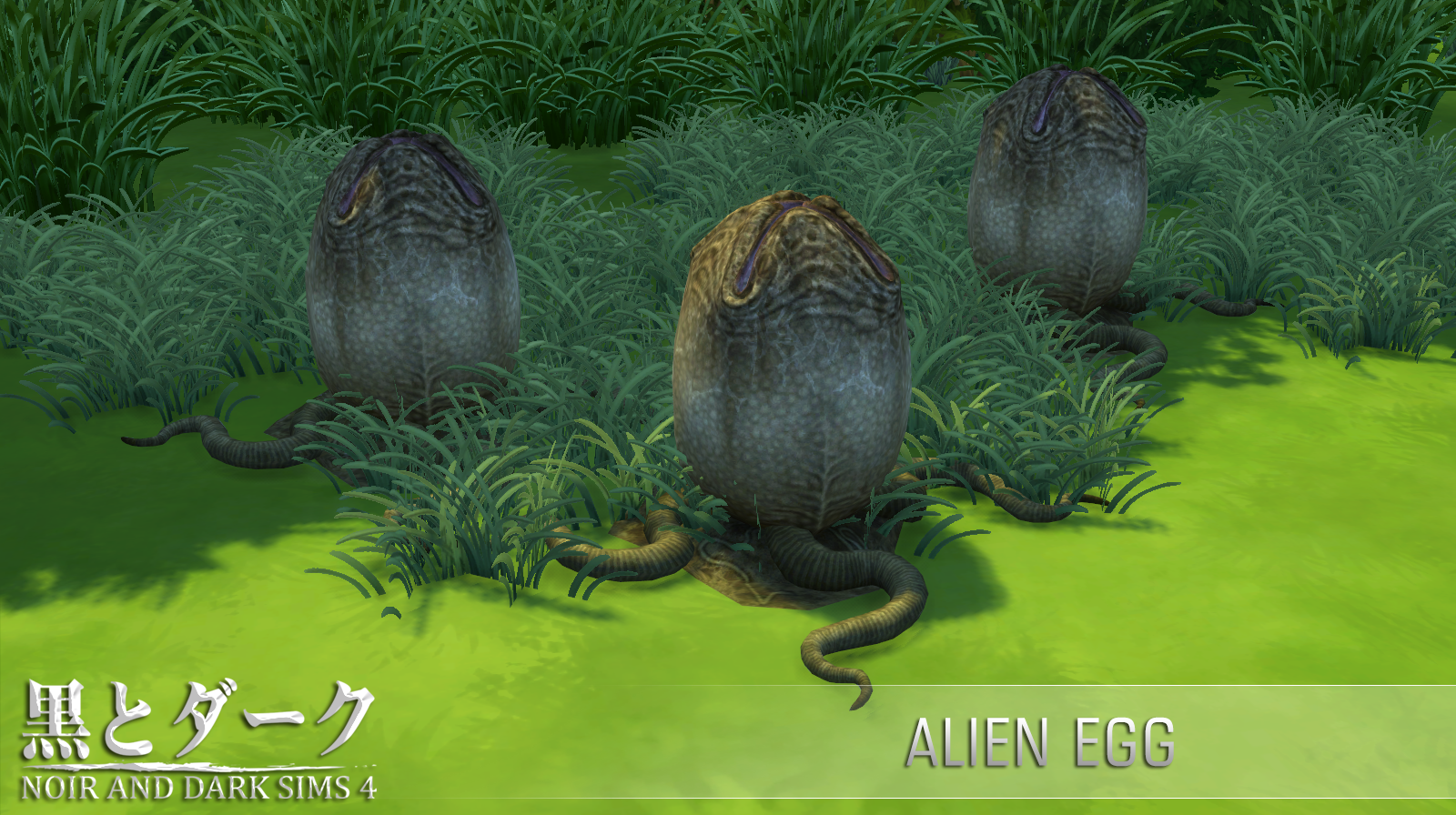 TS4 - Alien - Egg ~ Noir and Dark Sims