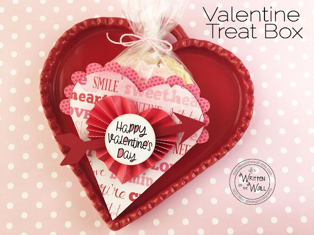It's Written on the Wall: Adorable Valentine's Day Heart Cookie/Treat ...