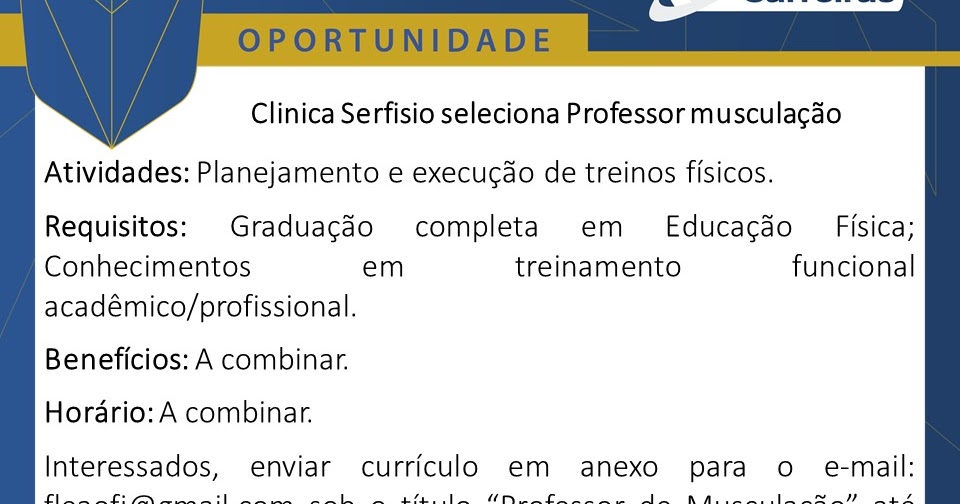 Fanor Carreiras: PROFESSOR DE MUSCULAÇÃO