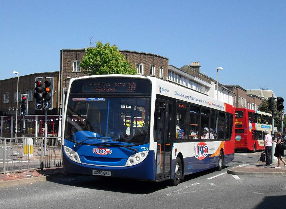 Southern England Bus Scene: Last June in Eastbourne