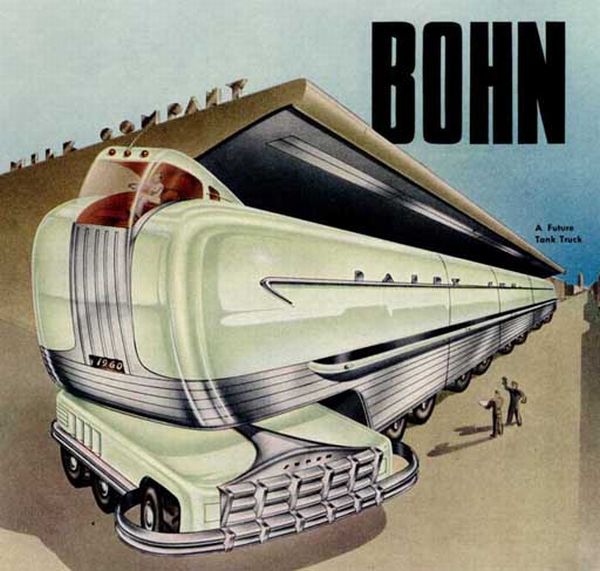 Retrofuturism - Design and Art : Motor Vehicles - Cars