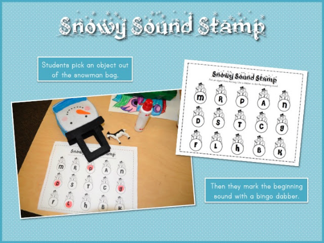 Mrs. Ricca's Kindergarten: Winter Math & Literacy Centers {Freebies}
