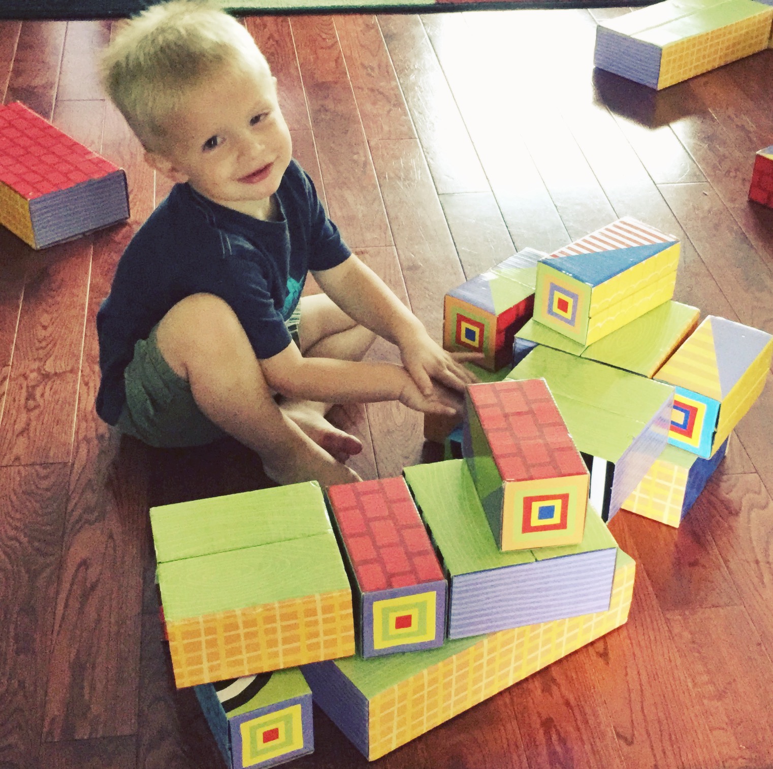 Kate and Danielle: The Building Blocks of Childhood