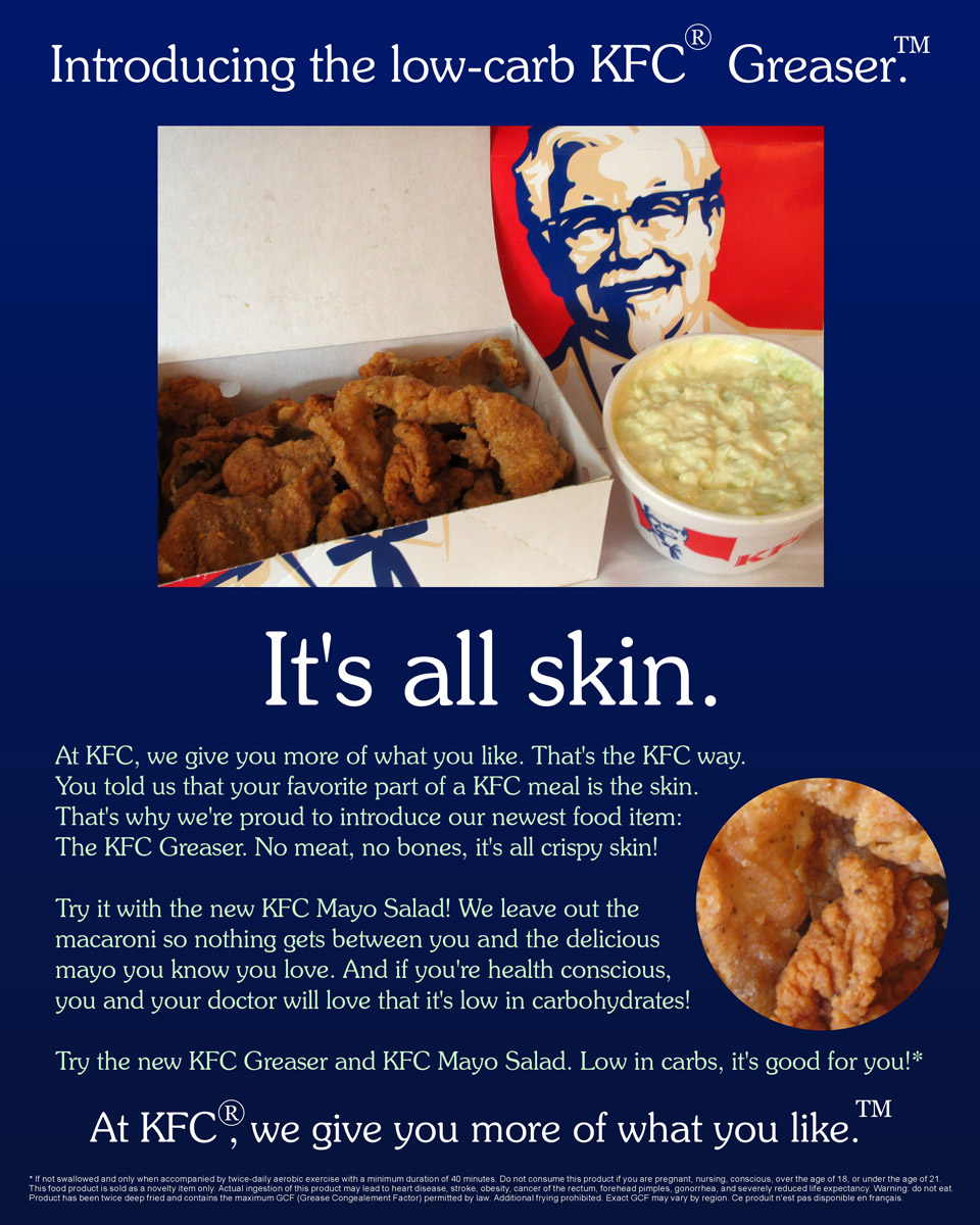 KFC Greaser now available - it's all skin!